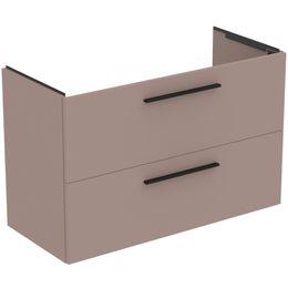 Ideal Standard Waschtischunterschrank i.life A 2 Ausz&uuml;ge 1000x440x630mm Greige matt, T5257NH T5257NH