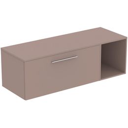 Ideal Standard M&ouml;bel-Set 140cm i.life B 1 Auszug 1 off.Fach Gr.Chrom Greige matt, T5763NH T5763NH