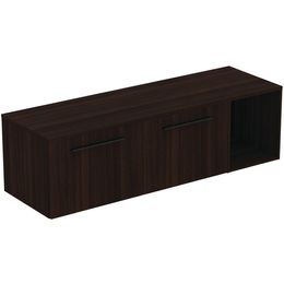 Ideal Standard M&ouml;bel-Set 160cm i.life B 2 Ausz&uuml;ge 1 off.Fach Gr.Schwarz Coffee Oak, T5841NW T5841NW