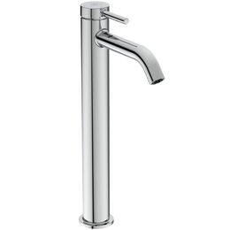 Ideal Standard Waschtisch-Armatur Ceraline Nuovo Ausladung 135mm versetzter Sockel mit Push-Open Ven BD960AA