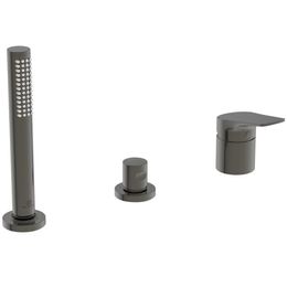 Ideal Standard Badearm. f.Wannenrand La Dolce Vita o.Auslauf m.Handbrause-Set Magnetic Grey, BD670A5 BD670A5