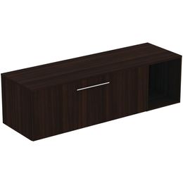Ideal Standard M&ouml;bel-Set 160cm i.life B 1 Auszug 1 off.Fach Gr.Chrom Coffee Oak, T5838NW T5838NW