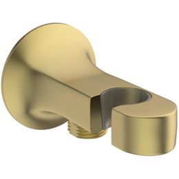 Ideal Standard Wandanschlussbogen Unterputz La Dolce Vita m.Brausehalter Brushed Gold, BD682A2 BD682A2