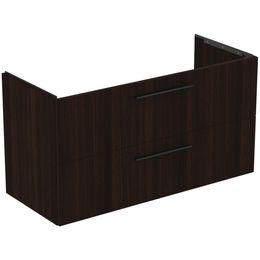 Ideal Standard MWT-Unterschrank i.life B 2 Ausz&uuml;ge Siphon li. 1200x505x630mm Coffee Oak, T5586NW T5586NW