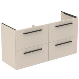 Ideal Standard Waschtischunterschrank i.life A 4 Ausz&uuml;ge 1200x440x630mm Sandbeige matt, T5513NF T5513NF