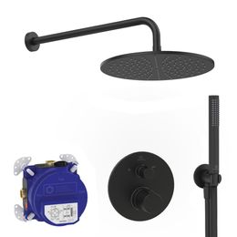 Ideal Standard Armaturen-Bundle Unterputz Ceratherm T100 Silk Black, A7573XG A7573XG