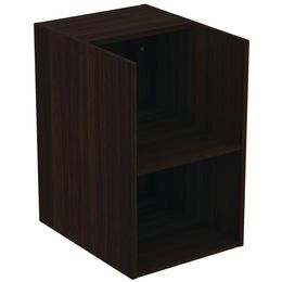 Ideal Standard Seitenelement i.life B f.Waschtischplatte 2 F&auml;cher 400x505x630mm Coffee Oak, T5322NW T5322NW
