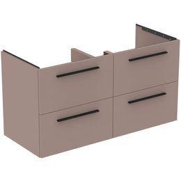 Ideal Standard Waschtischunterschrank i.life B 4 Ausz&uuml;ge 1200x505x630mm Greige matt, T5278NH T5278NH