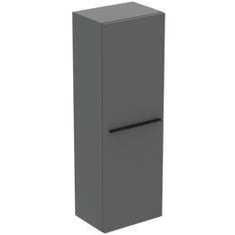 Ideal Standard Halb-Hochschrank i.life A mit 1 T&uuml;r 400x300x1200mm Quarzgrau matt, T5261NG T5261NG