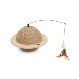 Designed by Lotte Holz Kratzball Wiggly mit Spielzeug