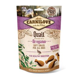 Carnilove Soft Snack - Quail with Oregano Hundesnacks getreidefrei 200g