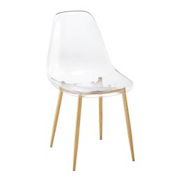 Stuhl Vinnie Transparent Kunststoff