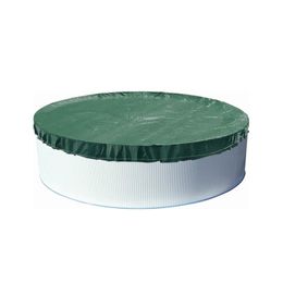 Abdeckplanen f&uuml;r Rundbecken in Gr&uuml;n 400 /420 cm