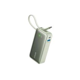 Anker Nano Powerbank (10.000mAh, 30W, Integriertes USB-C Kabel), Gr&uuml;n