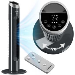 TecTake&reg; Turmventilator, oszillierend, mit Timer-Funktion, 31 x 90 cm