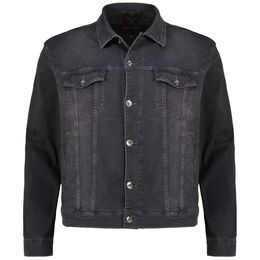 Herren Gro&szlig;e Gr&ouml;&szlig;en | Colac Jeansjacke mit Elasthan Farbe schwarz Gr&ouml;&szlig;e: 3XL