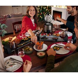 Tchibo - Mini-Fritteuse-und-Fondue - silber