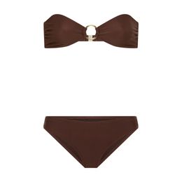 Lscn By Lascana Bikini Damen Gr&ouml;&szlig;e XXL schoko