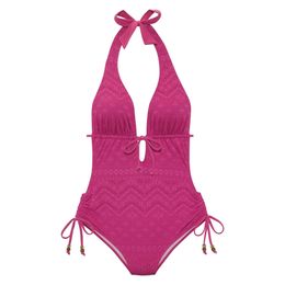 Lascana Badeanzug Damen Gr&ouml;&szlig;e S/M beere