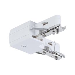 Paulmann Schienensystem-Verbinder "URail Verbinder L-St&uuml;ck 62x62mm max. 1000W", wei&szlig;, B:6,2cm H:1,8cm T:6,2cm, Stromschienensysteme, LED Schienensystem