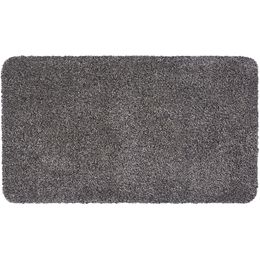 L&auml;ufer Astra "Saugstark 601" Gr. 19, grau (anthrazit), B:75cm H:9mm L:130cm, Baumwolle, Teppiche, L&auml;ufer, In -und Outdoor geeignet