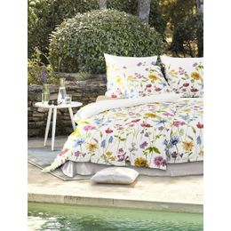 Bettw&auml;sche Irisette "Wave 8698", multi, B/L: 155cm x 220cm, 1 Stk., 1 Stk., Mako-Satin, B/L: 80cm x 80cm, 2, Mako-Satin, Obermaterial: 100% Baumwolle, Bettw&auml;sche, Bettw&auml;sche, anschmiegsam und atmungsaktiv, Ganzjahresqualit&auml;t