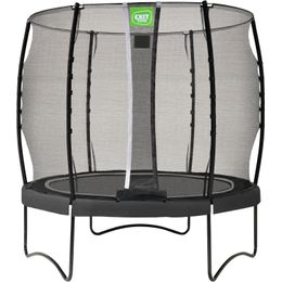 Gartentrampolin EXIT "Allure Classic", schwarz (schwarz, schwarz), Trampoline, Kinder, &Oslash; 253cm, mit Sicherheitsnetz
