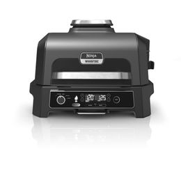 Elektrogrill Ninja "Woodfire OG850EU", schwarz, B:57cm H:41cm T:51,22cm, Kontaktgrill_Standgrill_Tischgrill_Teppanyakigrill, Outdoor Grill, Smoker und Hei&szlig;luft-Fritteuse