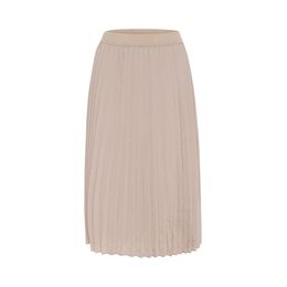 Midirock Saint Tropez "Rock ZlouiseSZ", Damen, Gr. S, beige (dune), Obermaterial: 100% Polyester PES., R&ouml;cke
