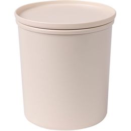 Frischhaltedose AWAVE "AWAVE", beige (natur), H:13,5cm &Oslash;:10,4cm, Kunststoff, Lebensmittelaufbewahrungsbeh&auml;lter, Frischhaltedose, mit rPET