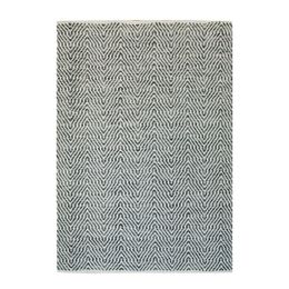 Teppich Kayoom "Aperitif 410", grau, B:120cm H:7mm L:170cm, Baumwolle, Teppiche, Teppich, weiche Haptik,fusselarm, f&uuml;r Allergiker & Fu&szlig;bodenheizung geeignet