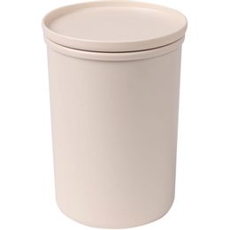 Frischhaltedose AWAVE "AWAVE", beige (natur), H:17,2cm &Oslash;:10,4cm, Kunststoff, Lebensmittelaufbewahrungsbeh&auml;lter, Frischhaltedose, mit rPET