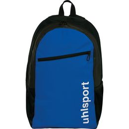Rucksack Uhlsport "Rucksack ESSENTIAL BACKPACK 20L", Herren, Gr. NOSIZE, azurblau, schwarz, wei&szlig;, Obermaterial: 100% Polyester PES., Rucks&auml;cke Rucksack