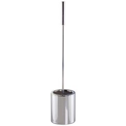M&ouml;ve WC-Reinigungsb&uuml;rste M&Ouml;VE "Deco", silber, B:10cm H:49cm L:10cm, Edelstahl, Reinigungsb&uuml;rsten, aus hochwertigem Edelstahl