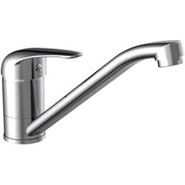 Sch&uuml;tte Sp&uuml;ltischarmatur SCH&Uuml;TTE "Magna", grau (chrom), B:5,2cm H:14,7cm T:26,3cm, Messing, Armaturen, 360 schwenkbarer Wasserhahn, Mischbatterie, Chrom, Hochdruck