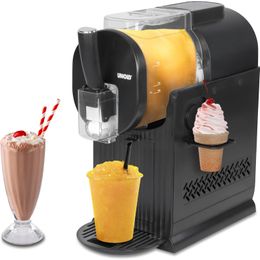 Unold Elektro UNOLD Slush-Eismaschine "2in1 - Slushi & Softeismachine Sofia", schwarz, B:48,5cm H:49,9cm T:26,5cm, Eismaschinen