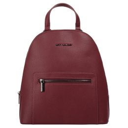 Cityrucksack Betty Barclay, Damen, Gr. B/H/T: 27cm x 29cm x 13cm, onesize, rot, 100% Polyester, Rucks&auml;cke Cityrucksack
