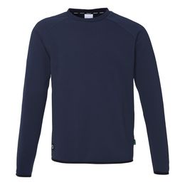 Sweatshirt Uhlsport "Sweatshirt ID", Herren, Gr. XXL, blau (marine), Obermaterial: 72% Baumwolle CO(Bio). 28% Polyester Pol. recyc.., Sweatshirts Sweatshirt