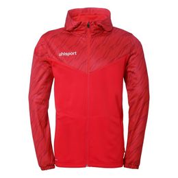 Trainingsjacke Uhlsport "Trainingsjacke Progressive 28 Multi Hood", Herren, Gr. L, rot, Obermaterial: 100% Polyester Pol. recyc.., Jacken Trainingsjacke