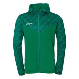 Trainingsjacke Uhlsport "Trainingsjacke Progressive 28 Multi Hood", Herren, Gr. XL, lagune, Obermaterial: 100% Polyester Pol. recyc.., Jacken Trainingsjacke