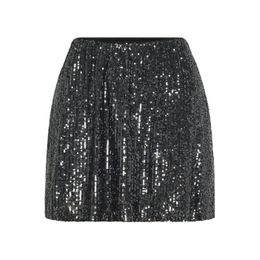 Midirock Saint Tropez "Rock ReyanaSZ", Damen, Gr. XXL, grau iron, Obermaterial: 95% Polyester PES. 5% Elasthan EL., R&ouml;cke