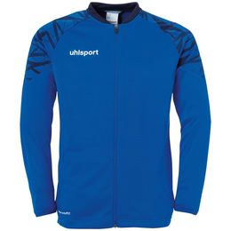 Trainingsjacke Uhlsport "Trainingsjacke GOAL 25 POLY JACKE", Herren, Gr. 4XL, azurblau, marine, Obermaterial: 100% Polyester Pol. recyc.., Jacken Trainingsjacke