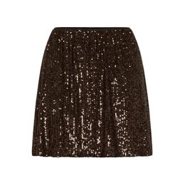 Midirock Saint Tropez "Rock ReyanaSZ", Damen, Gr. S, mulch, Obermaterial: 95% Polyester PES. 5% Elasthan EL., R&ouml;cke