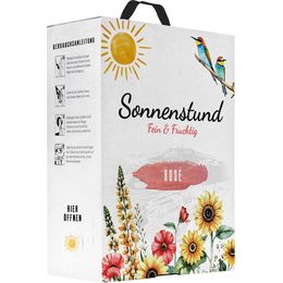 Oberrotweiler Winzerverein Sonnenstund , Bag-in-Box, fein & fruchtig, 3,0 L Sp&auml;tburgunder 2025 Halbtrocken - Baden &ndash; Ros&eacute; Qualit&auml;tswein
