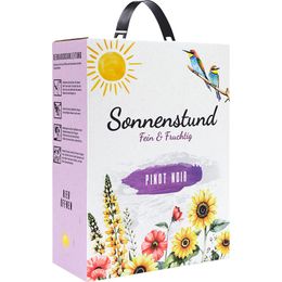 Oberrotweiler Winzerverein Sonnenstund Pinot Noir, Bag-in-Box, fein & fruchtig, 3,0 L Sp&auml;tburgunder 2025 Feinherb - Baden &ndash; Rotwein Qualit&auml;tswein