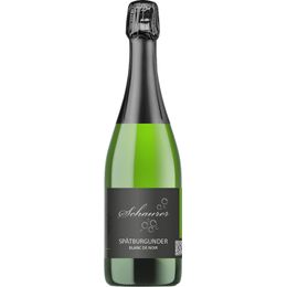 Weingut Schaurer Pinot "Blanc de Noir" brut Sp&auml;tburgunder 2023 Brut - Insheimer Sch&auml;fergarten Pfalz &ndash; Perl- & Schaumwein Sekt