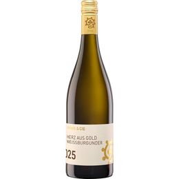 Weingut Hammel Herz aus Gold Weissburgunder Wei&szlig;burgunder 2025 Trocken - Pfalz &ndash; Wei&szlig;wein Qualit&auml;tswein