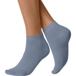 H.I.S. Damen Kurzsocken 2x marine, 2x dunkeljeans meliert, 2x helljeans meliert, 2x jeans, 2x dunkelblau Gr&ouml;&szlig;e 35/38
