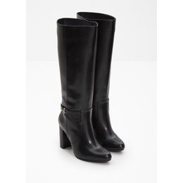 bonprix Stiefel, schwarz, Gr.42, Modischer Stiefel f&uuml;r elegante Looks