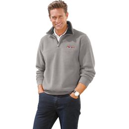 Catamaran Herren Fleeceshirt grau-meliert Gr&ouml;&szlig;e 44/46